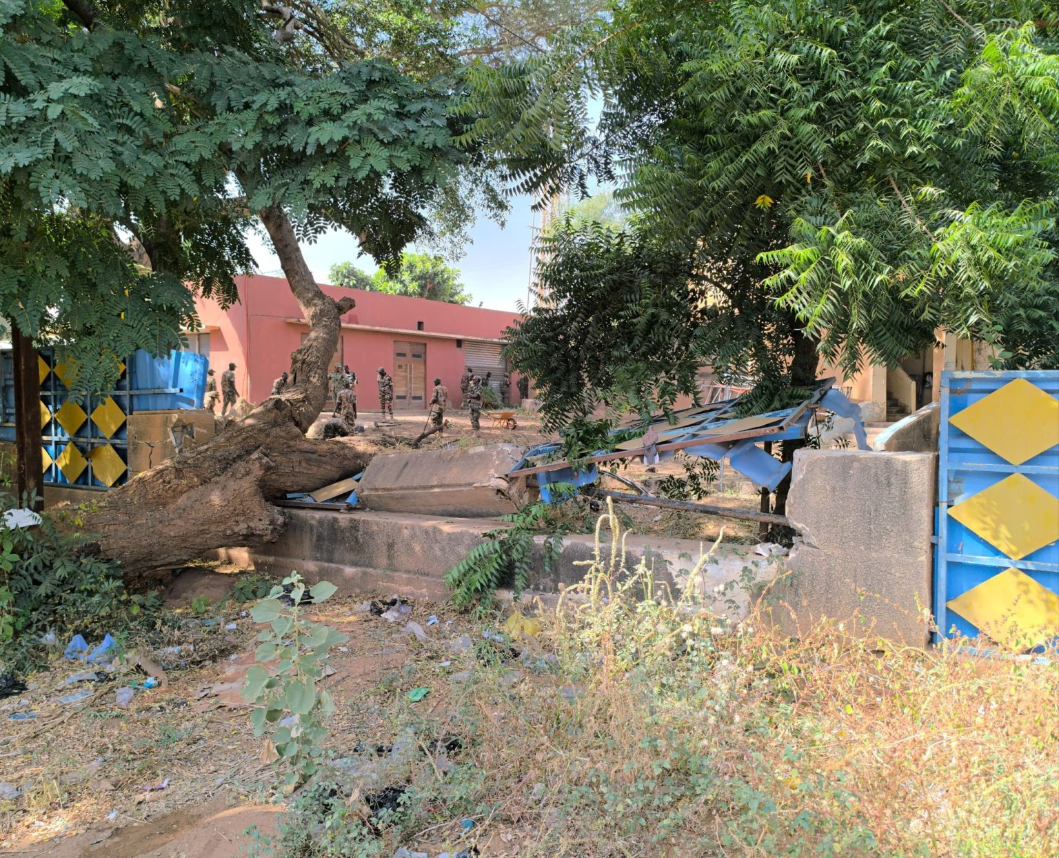 Niamey : le Colonel Garanké en tournée de suivi sur les chantiers de la ...